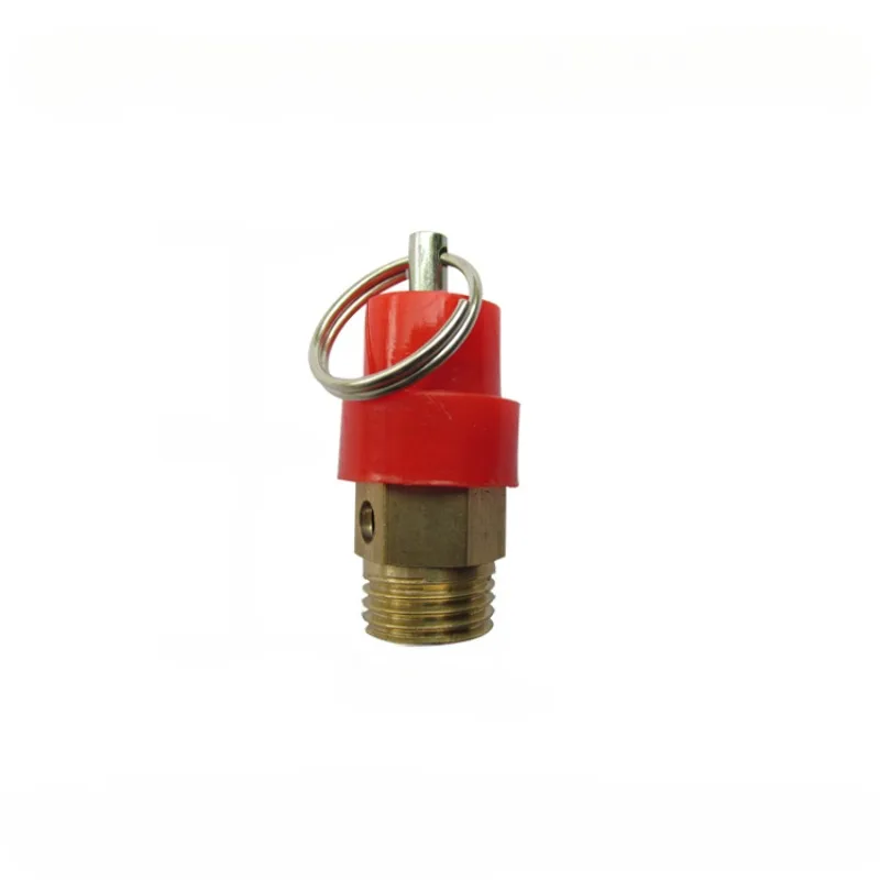 Air compressor safety valve small red cap pull ring automatic exhaust ...