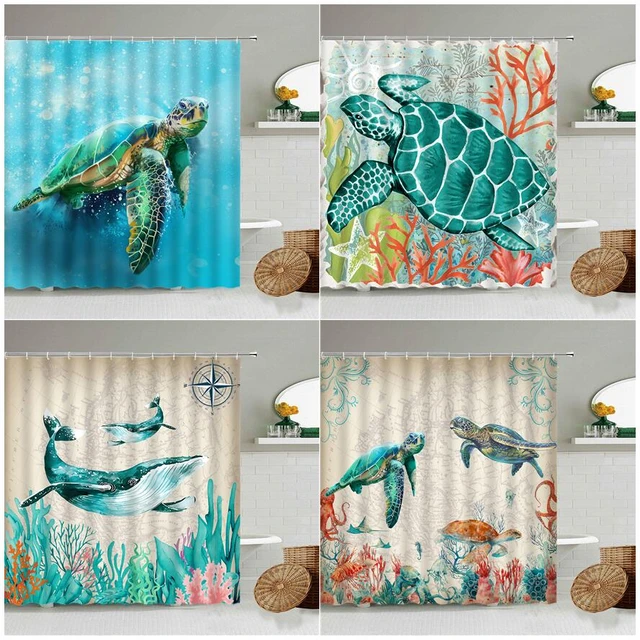 Turtle Print Fabric