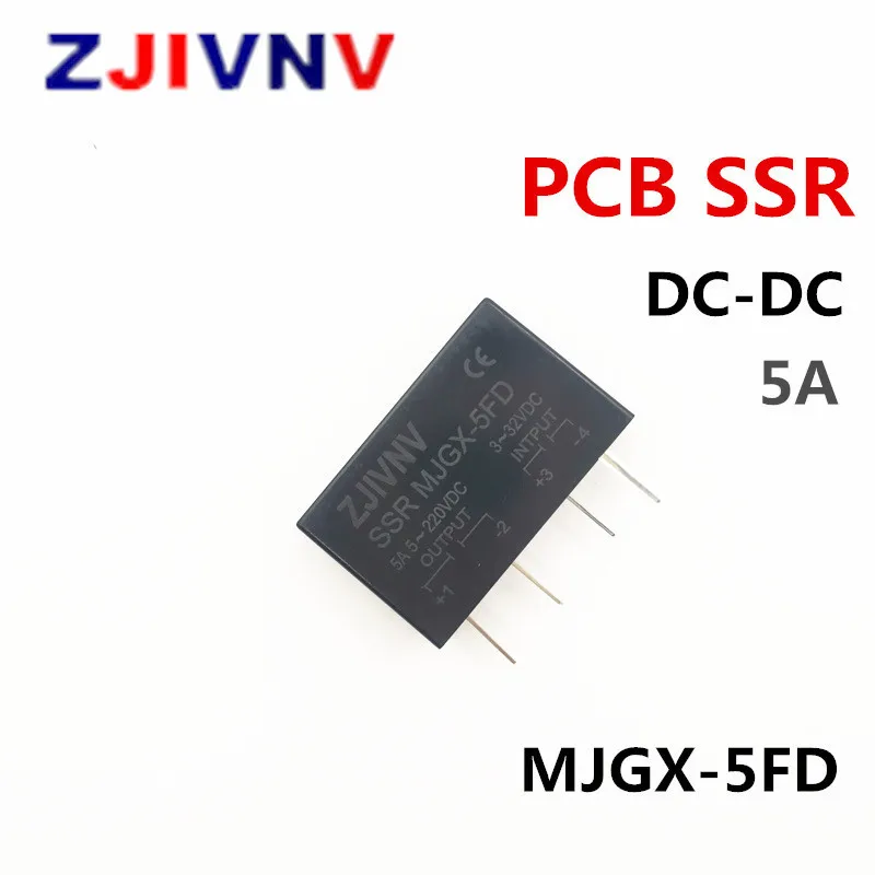 1pcs PCB Type Solid State Relay Dedicated with Pins SSR 5A Input 3 ...