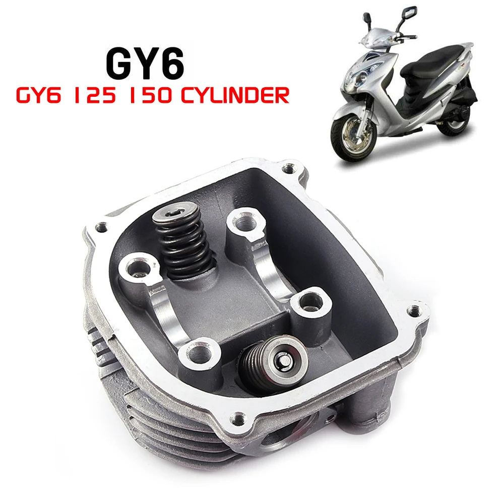 GY6-CYLINDER-HEAD-MOTORCYCLE-PARTS-GY6-150-Cylinder-Head-Moped-Scooter ...