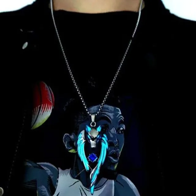 Wolf Totem Ketting Wolftotem, Ketting Met Geestdieren, Zilveren