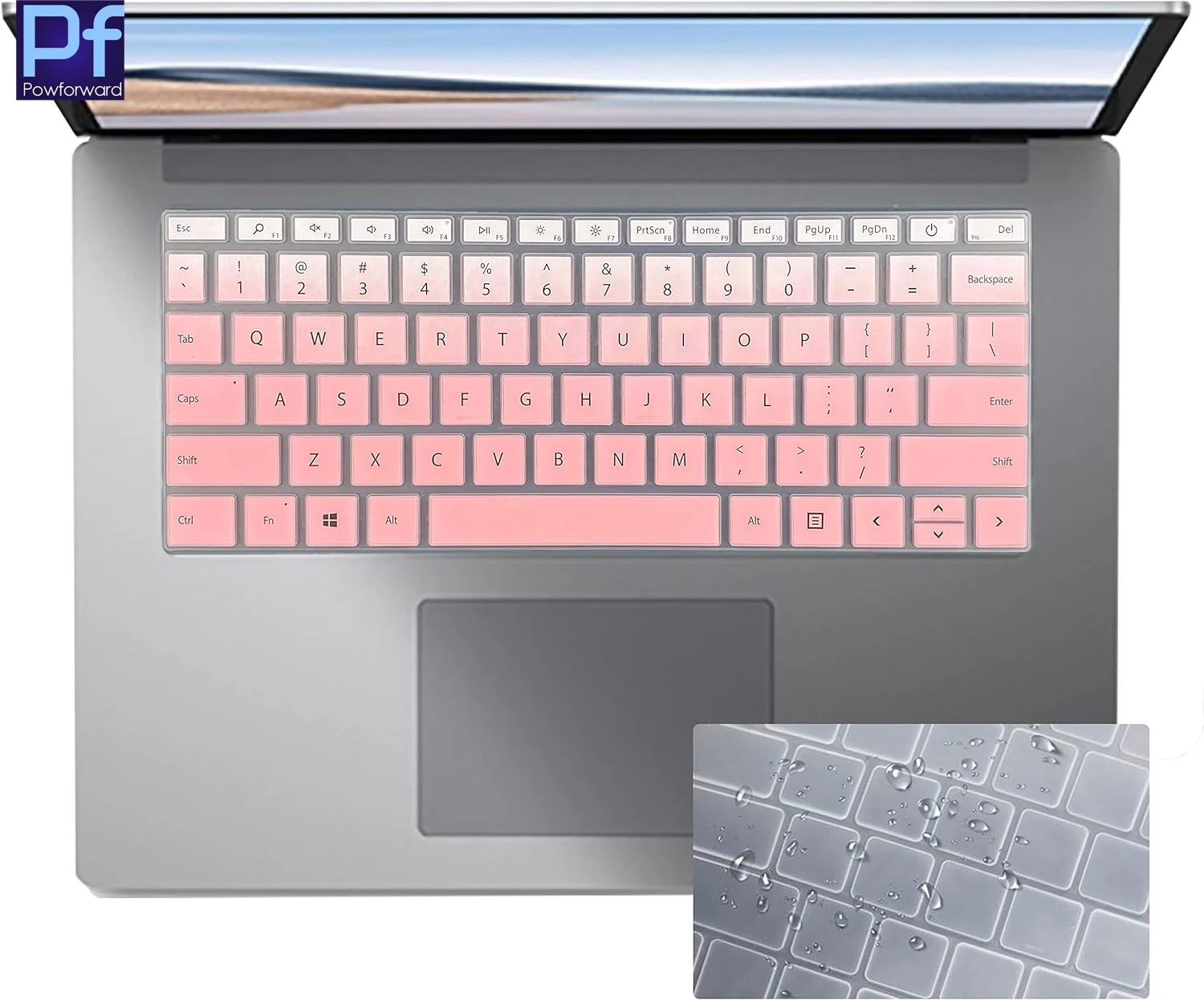 Silicone-TPU-Keyboard-Cover-Skin-for-Microsoft-Surface-Laptop-Studio-2 ...