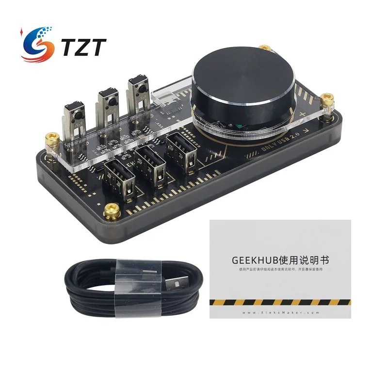 TZT-USB-Hub-Module-Desktop-Controller-Docking-Station-3-ports-Expansion ...