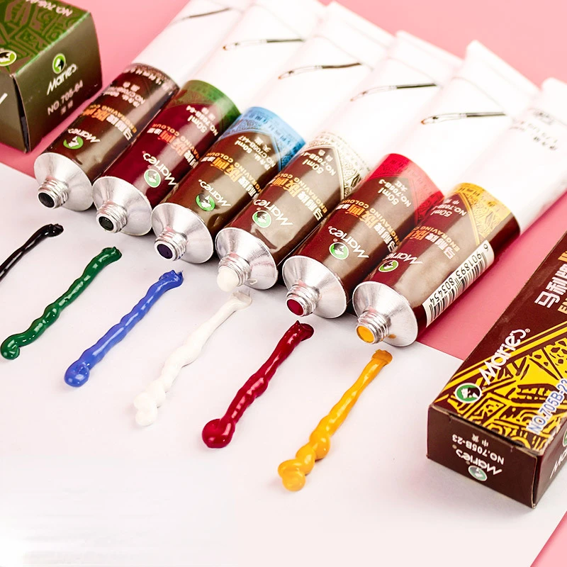 50-100ML-Single-Aluminum-Tube-packed-Printmaking-Ink-Pigment-Black ...