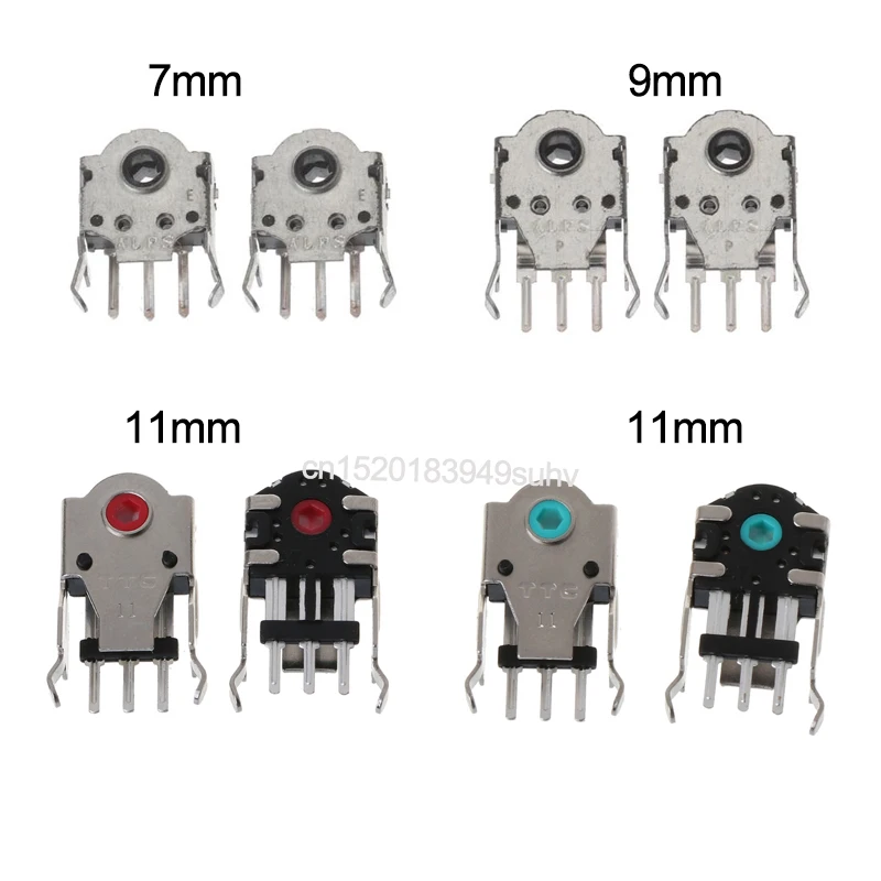 2Pcs Original ALPS Mouse Encoder Mouse Decoder 7mm 9mm 11mm Highly ...