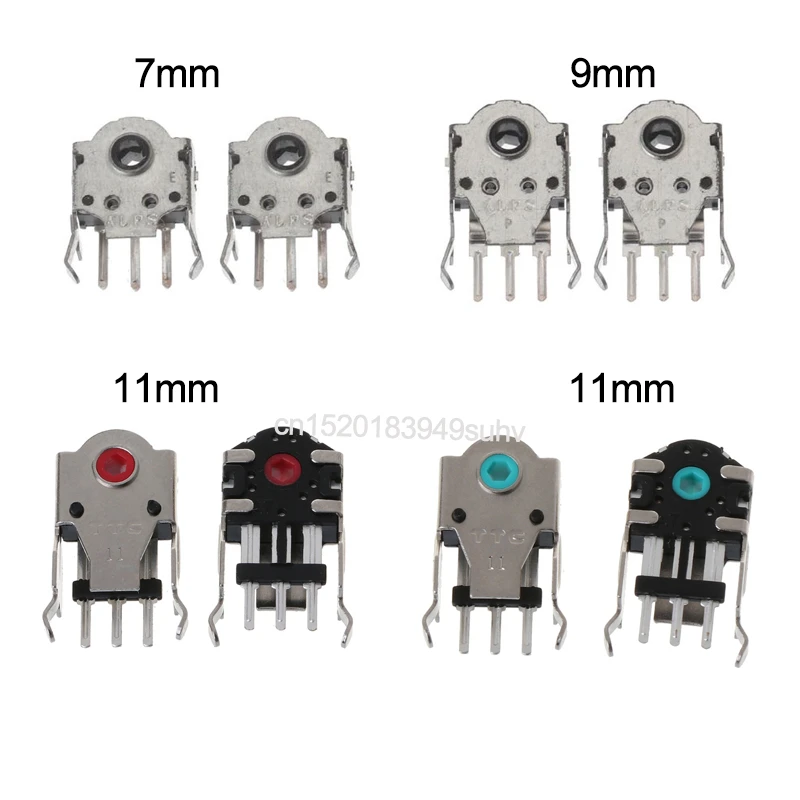 2pcs Original Alps Mouse Encoder Mouse Decoder 7mm 9mm 11mm Highly ...