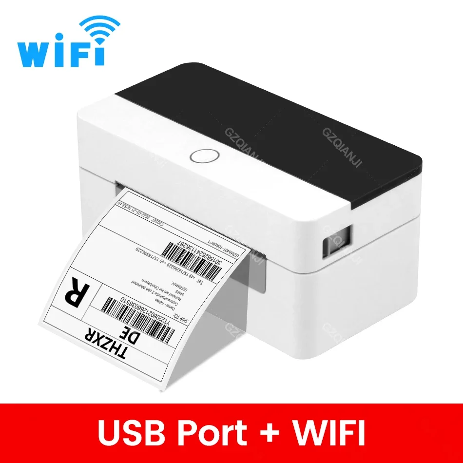 Impresora térmica de etiquetas Liuwei 4x6 WiFi Bluetooth USB Para ...