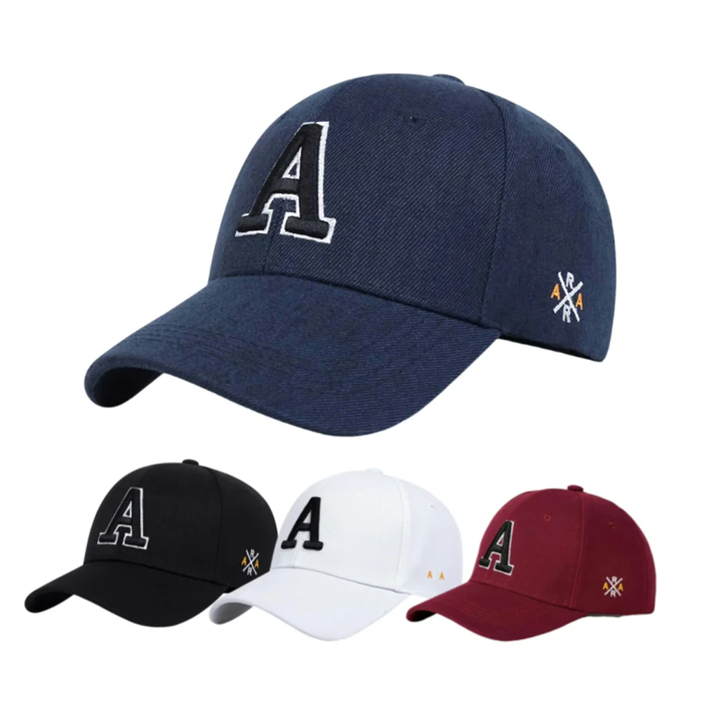 Trend-Letter-A-Baseball-Cap-For-Unisex-Autumn-And-Winter-Styles-Outdoor ...