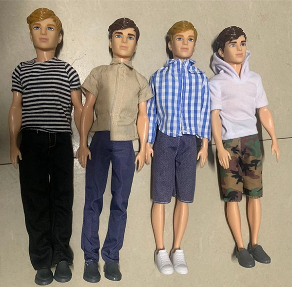 New 30cm Boy Friend Ken Doll Set Fashion Men Doll with Clothes Suit ...