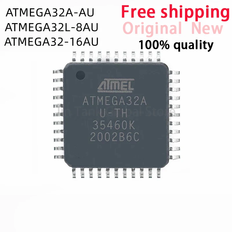 1piece 100 New Atmega32 16au Atmega32l 8au Atmega32a Au Atmega32 16au