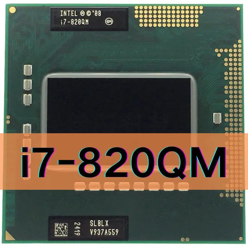 Intel Core i7-820QM i7 820QM SLBLX 1.7 GHz Quad Core CPU Laptop ...