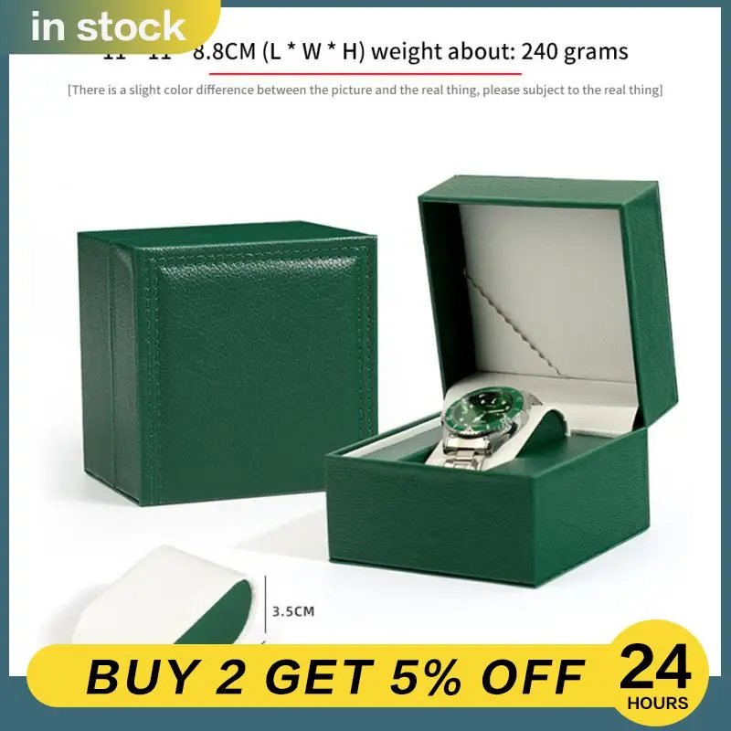 PU-Leather-Watch-Box-Flipcover-Packaging-Watchcase-Storage-Wristwatch ...