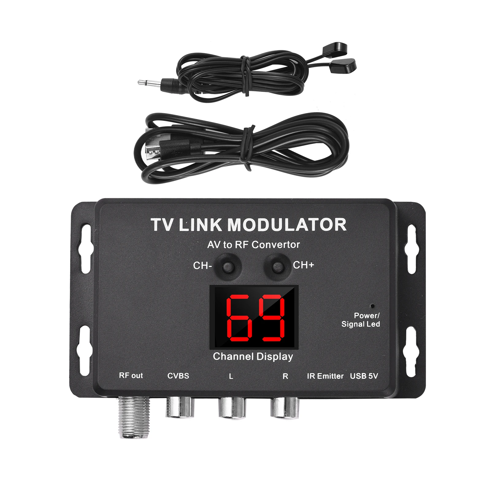 TM80 TV LINK Modulator AV To RF Converter| | - AliExpress