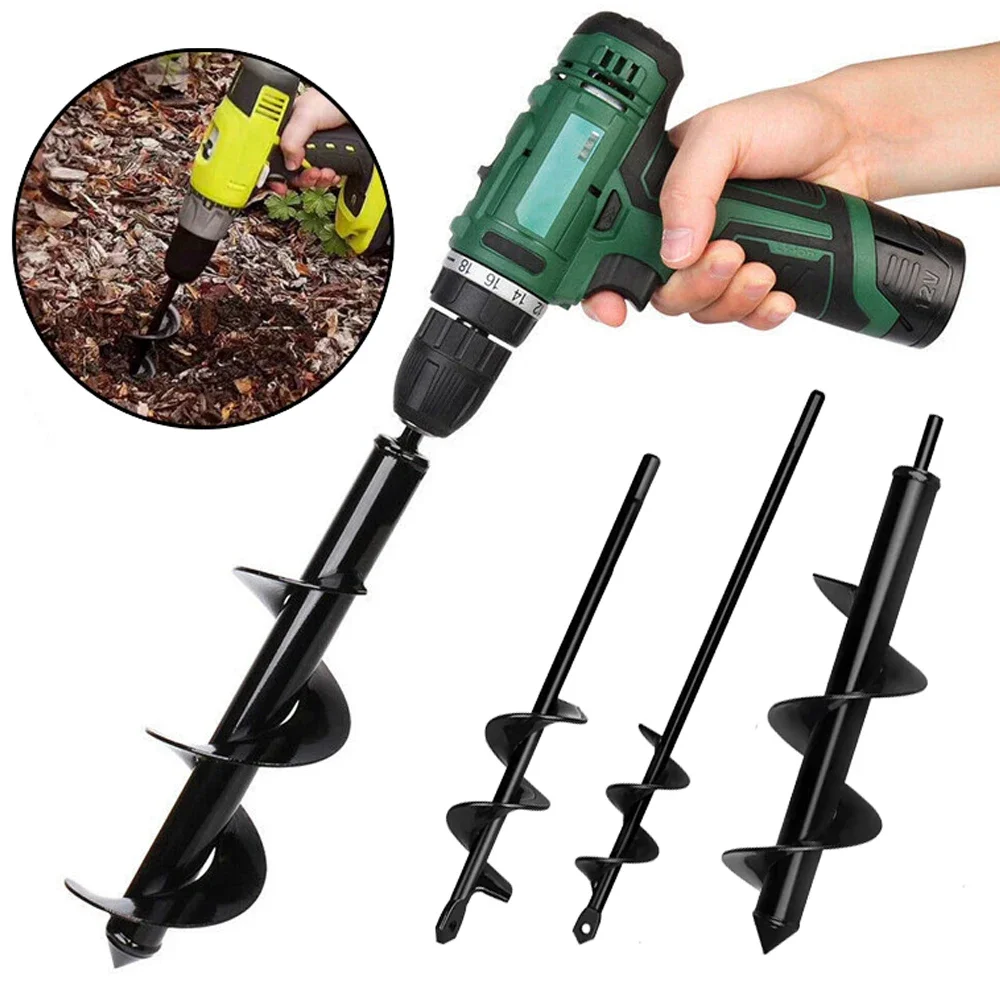 Earth-Auger-Drill-Bit-Garden-Auger-Spiral-Bit-High-Quality-Flower ...