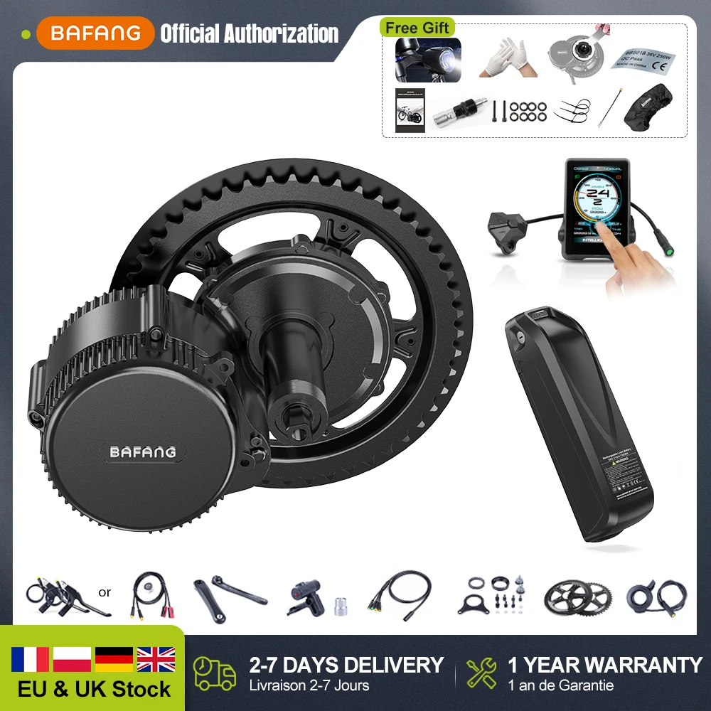 Electric Bicycle Bafang Conversion Kit | Bafang Bbs01b 36v 250w Mid ...