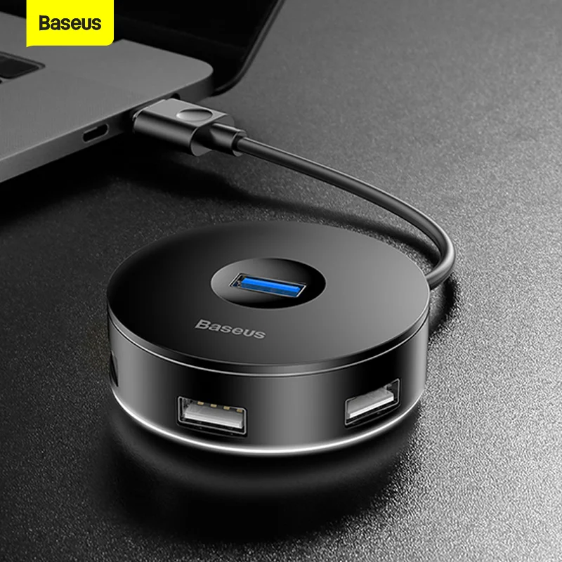 Baseus-usb-hub-4-portas-hub-de-alta-velocidade-usb-3-0-divisor-para ...
