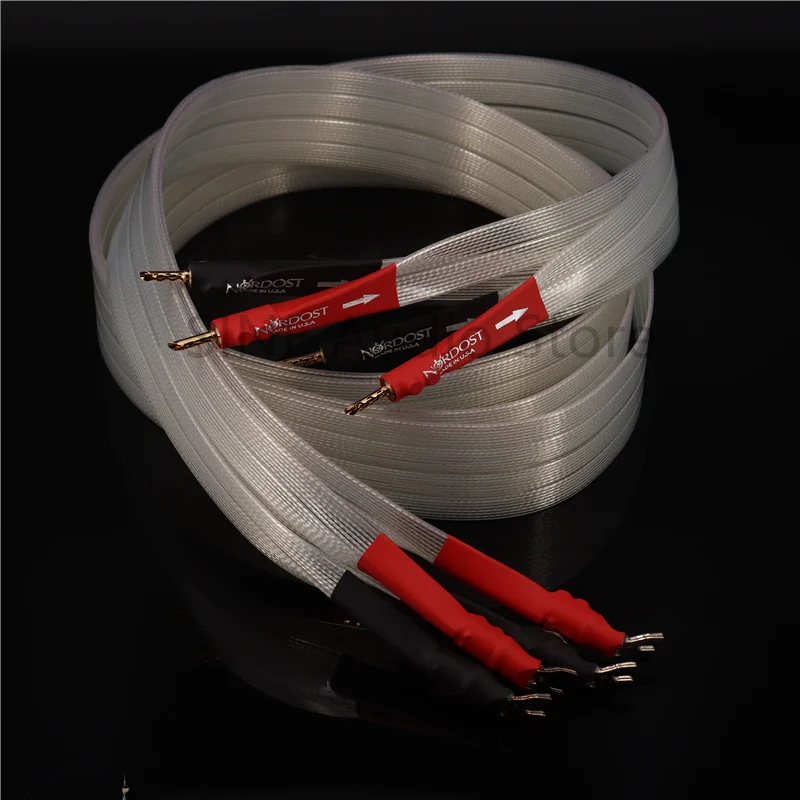 1-pair-Valhalla-2-7N-Silver-Plated-HIFI-Speaker-Cable-High-Fidelity ...