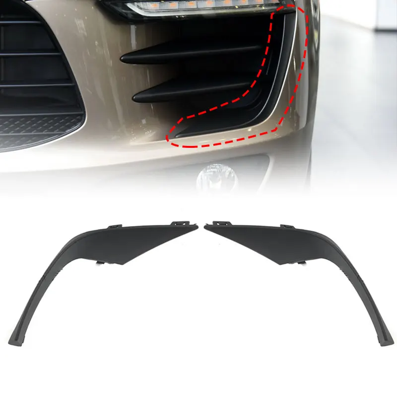 Car-Front-Bumper-Grille-Side-Cover-Fog-Lamp-Frame-Trim-Strip-For ...