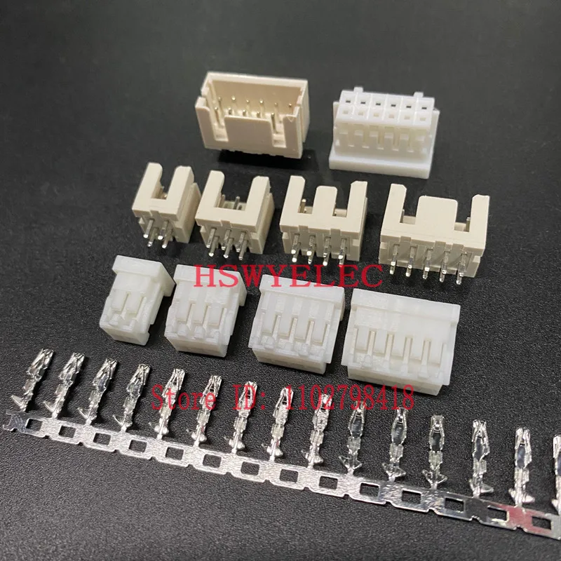 XHD2-54-2-54mm-DF1B-Dual-Row-Connector-Socket-Pin-Header-Right-Angle ...