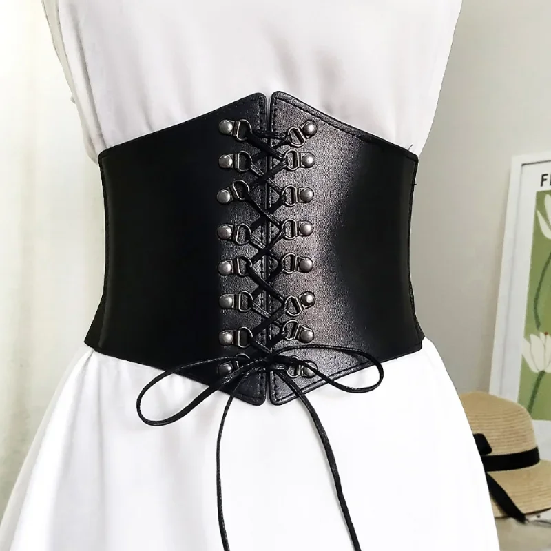 Corsets-for-Women-Wide-Belt-Gothic-Slimming-Sheath-Flat-Belly-Black ...