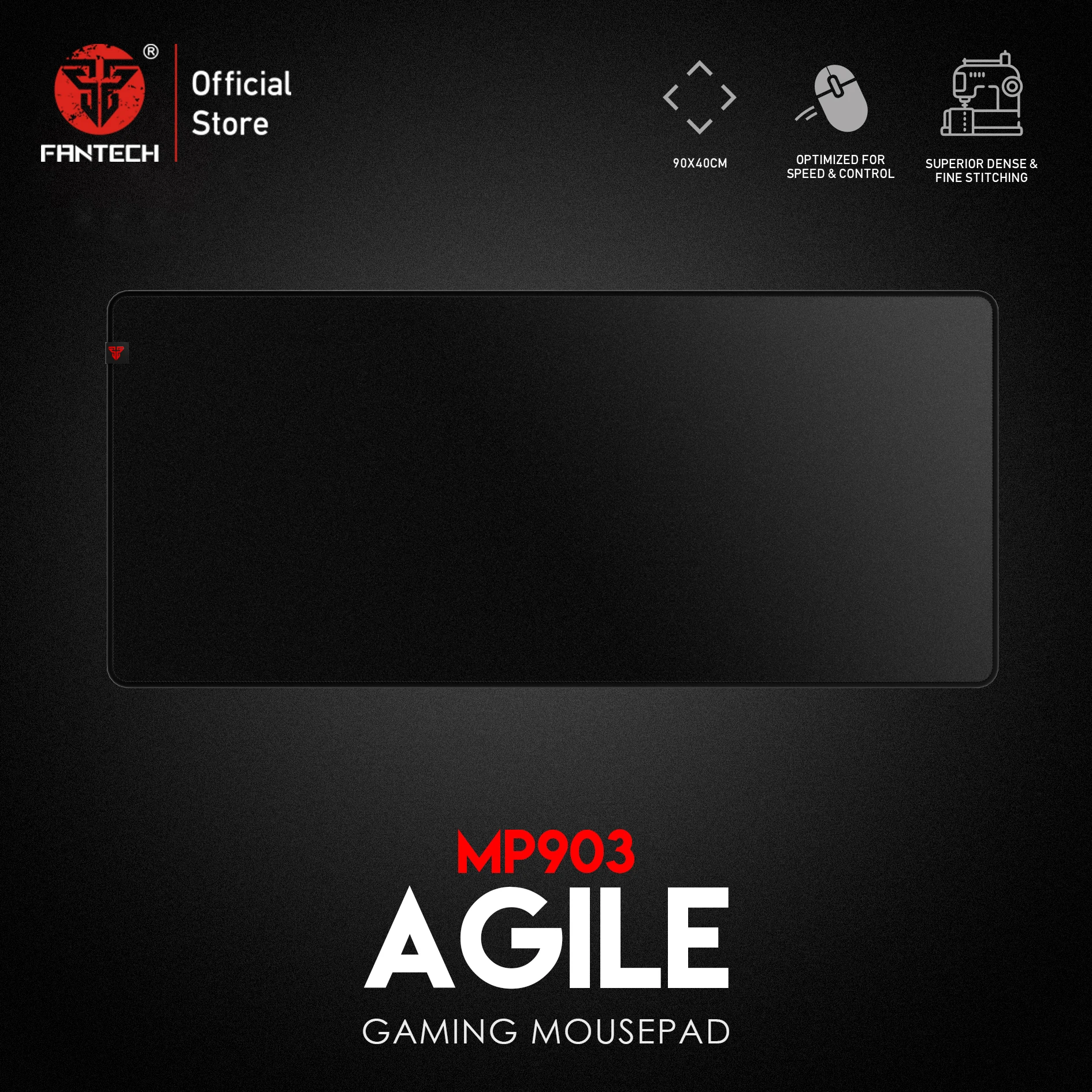 Fantech Agile Mp903 Esports Professional Gaming Waterproof Mouse Pad ...