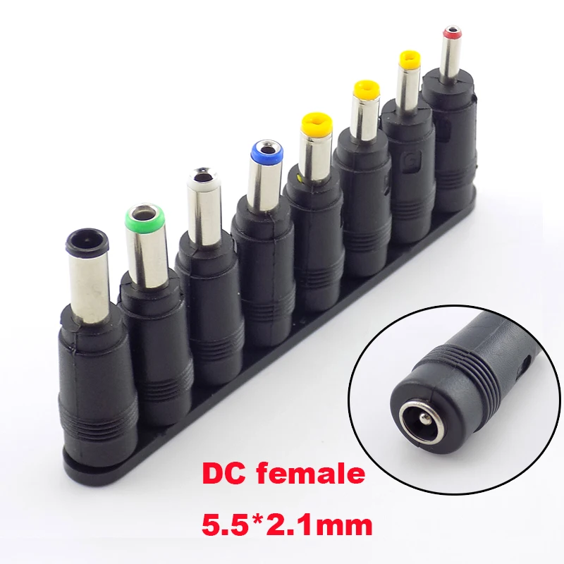 DC-Multi-Types-to-5-5-2-1mm-Power-Plug-Converter-Adapter-For-Universal ...