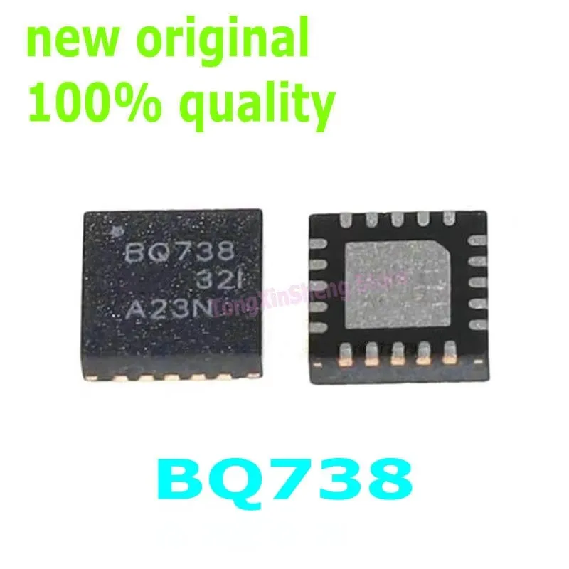 1 Uds 100% nuevo original BQ24738RGRR serigrafía BQ738 VQFN-20 cargador ...