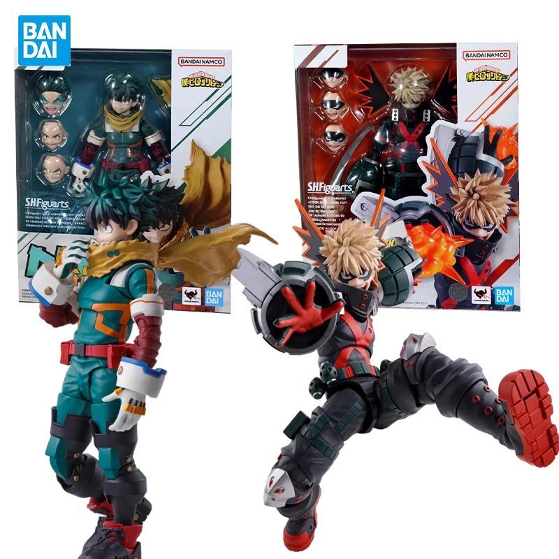Modellino Collezione Bakugou 2 Personaggi MHA Anime Midoriya Izuku ...