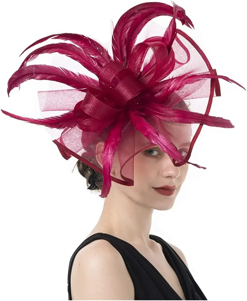 White Fascinator Beautiful Fascinator Hat For Women Elegant Weddings ...