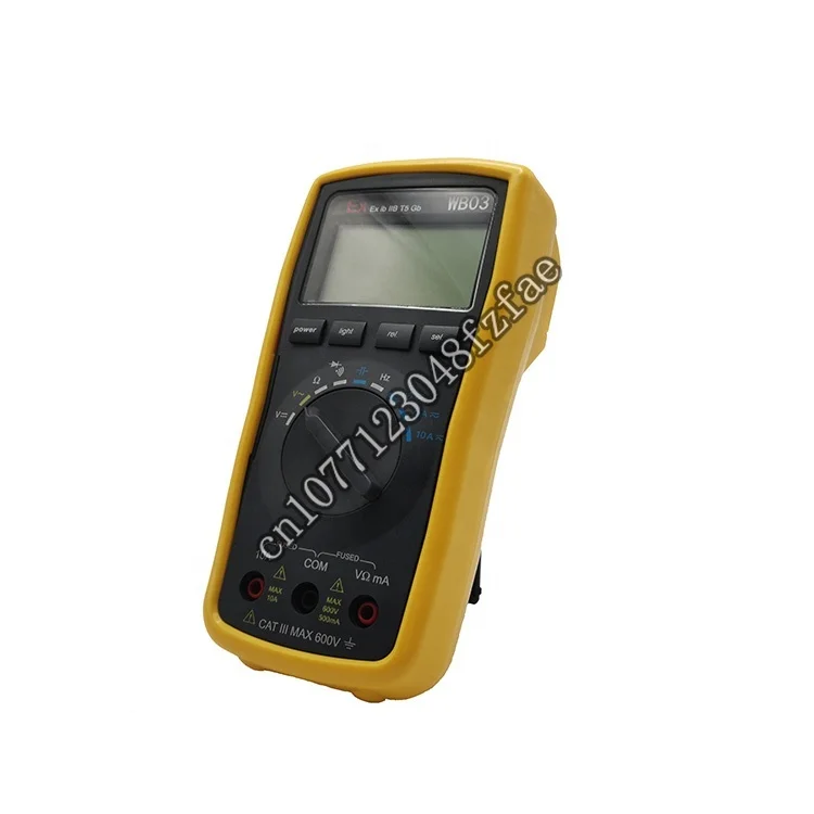 WB03 auto range digital multimeter High Voltage Current Resistance ...