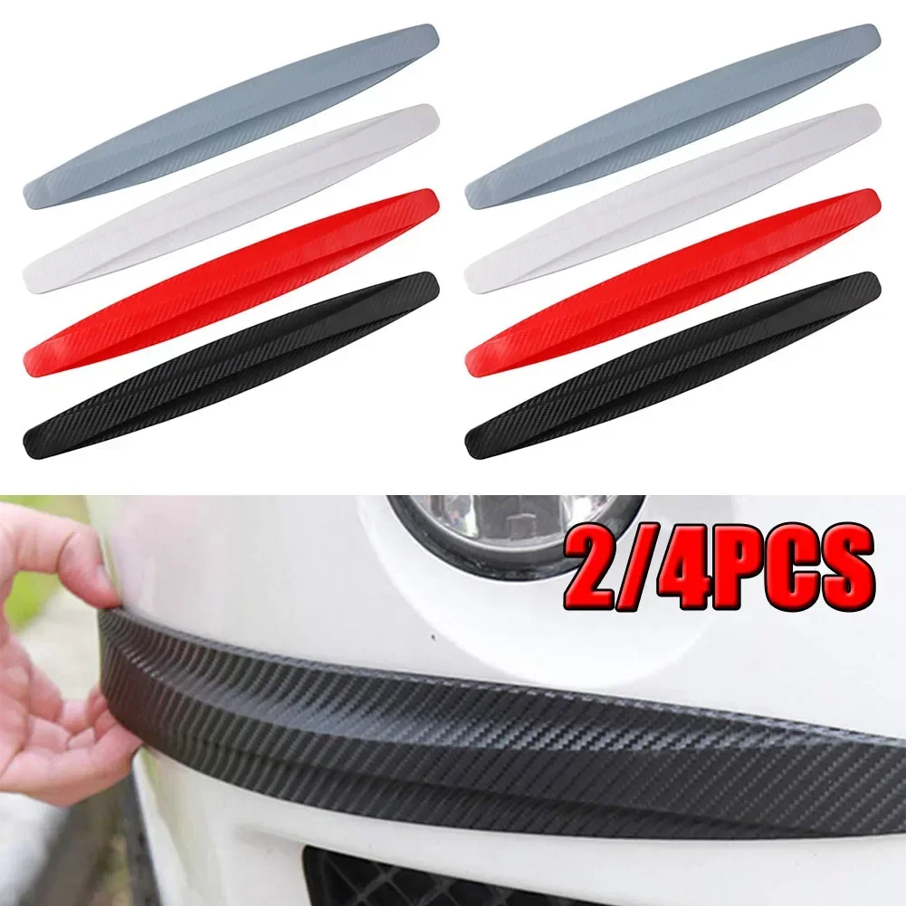 2-4-Piece-Universal-Front-Rear-Bumper-Corner-Protector-Guard-Car-Anti ...