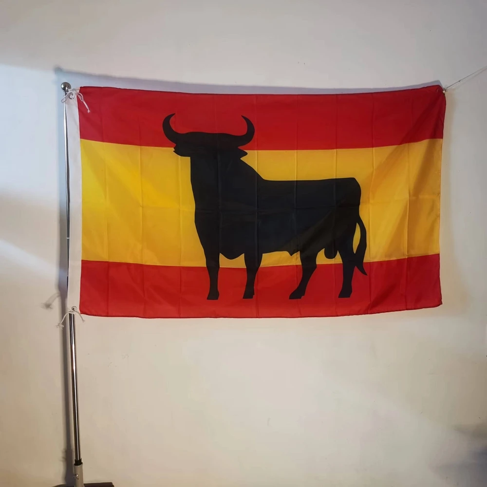 Bandera-de-toro-de-Espa-a-para-fiesta-deportiva-pancarta-decorativa-de ...