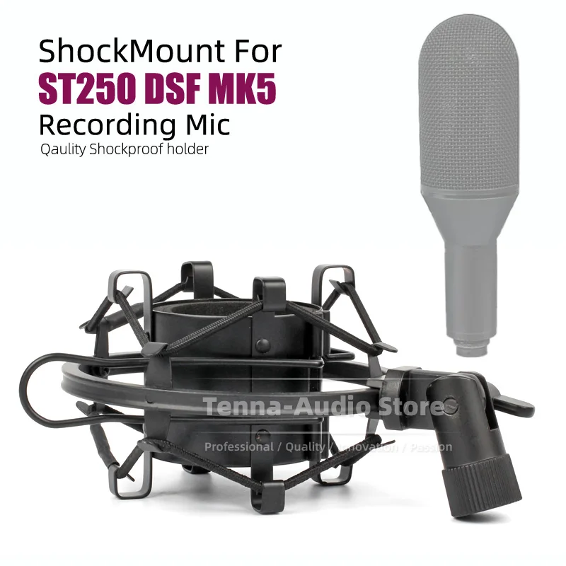 Suspension Anti Vibration Mic Stand Clip For Soundfield ST250 DSF-2 ST ...
