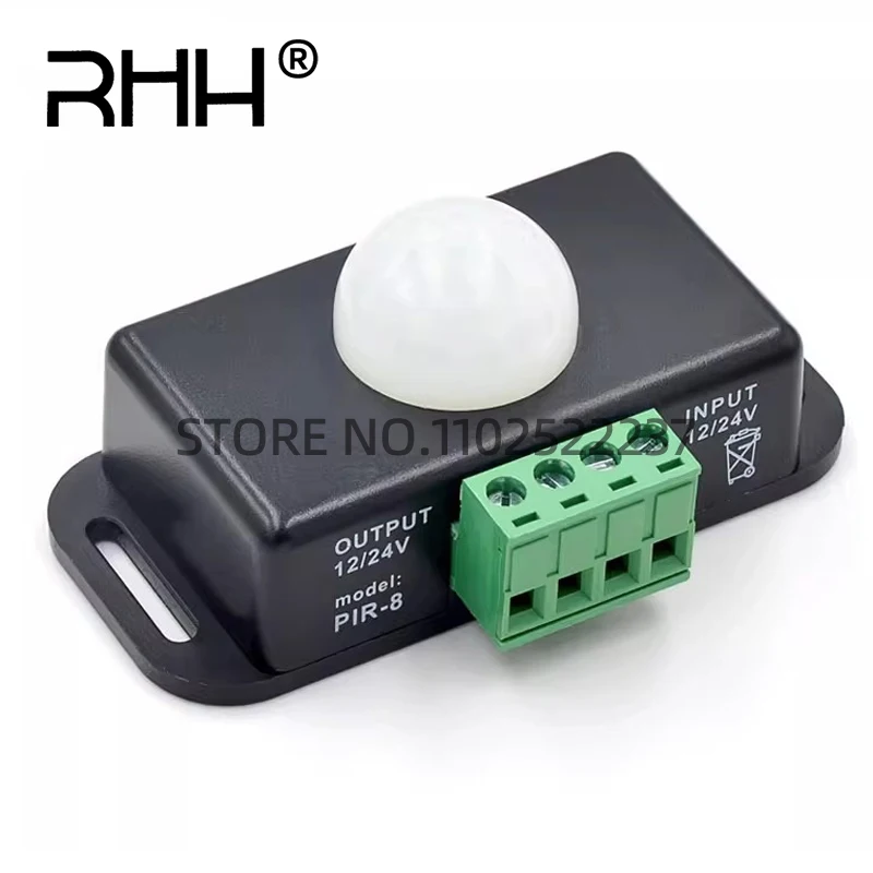 Automatic-DC-12V-24V-6A-Infrared-PIR-Motion-Sensor-Switch-For-LED-Light ...