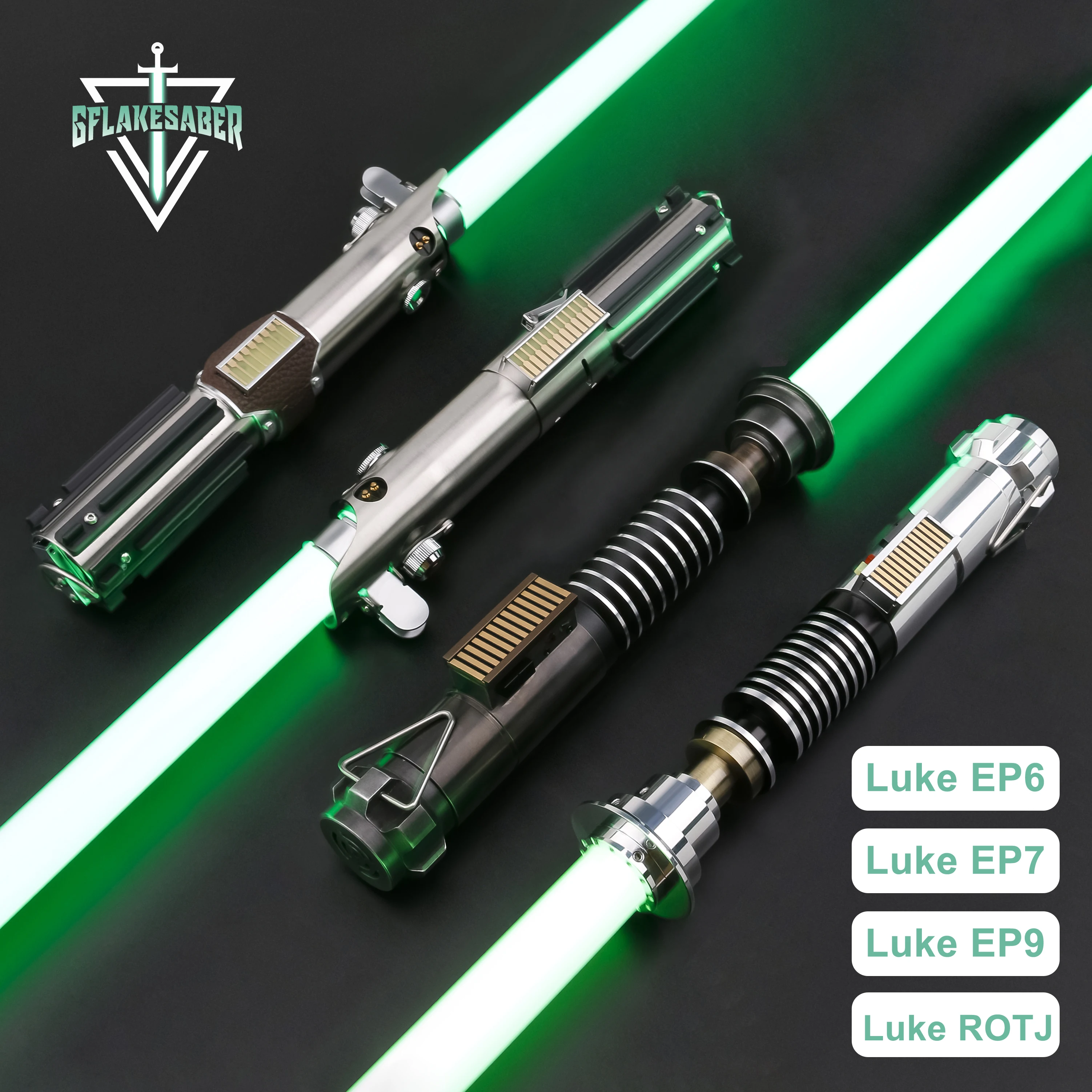 Luke Skywalker Green Lightsaber Toy