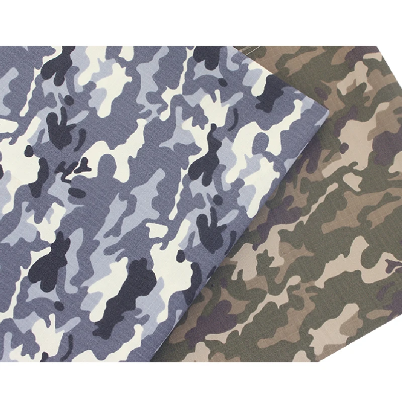 Hunting-Camouflage-fabric-polyester-cotton-blend-plaid-tear-proof ...