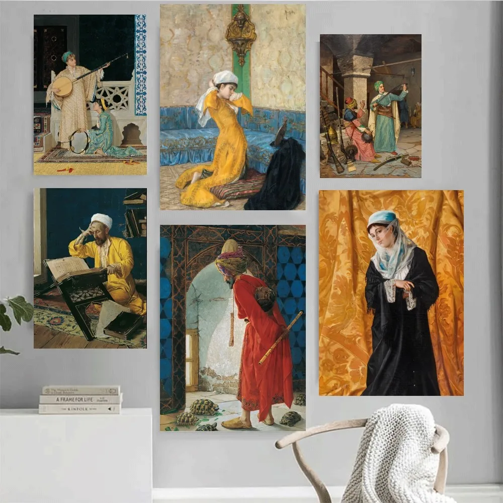 Art-Painting-Osman-Hamdi-Bey-Poster-Home-Office-Wall-Bedroom-Living ...