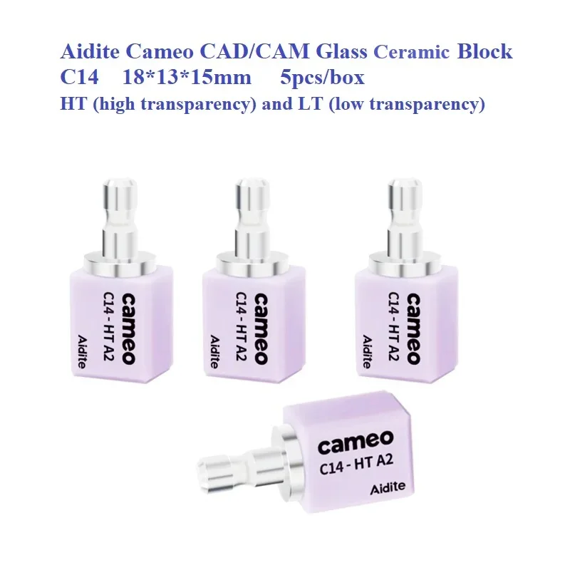 Aidite-Cameo-Dental-Glass-Ceramic-Lithium-Disilicate-C14-CAD-Cameo ...