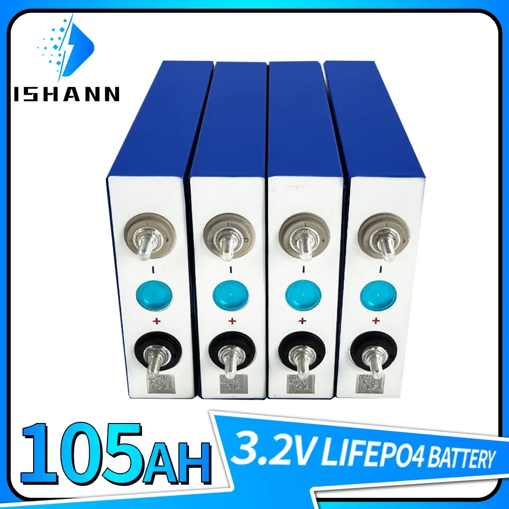 3-2V-Lifepo4-105Ah-Battery-16-32PCS-Inverter-12V-48V-DIY-Rechargeable ...