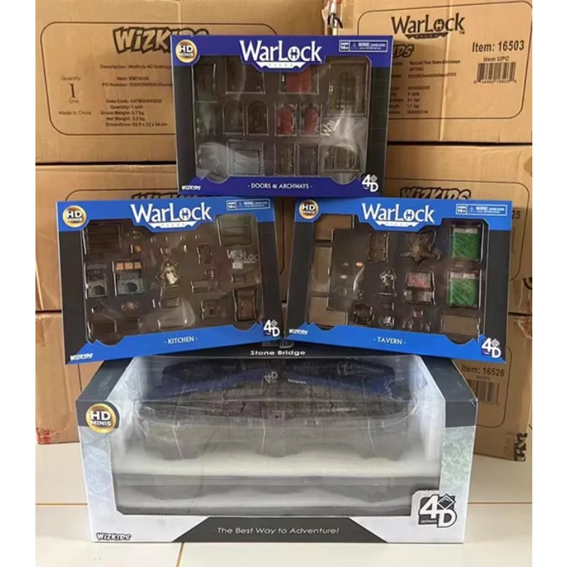 DungeonlDragons-figura-4D-WIZKIDLS-Wargame-Stone-Bridge-Scene ...