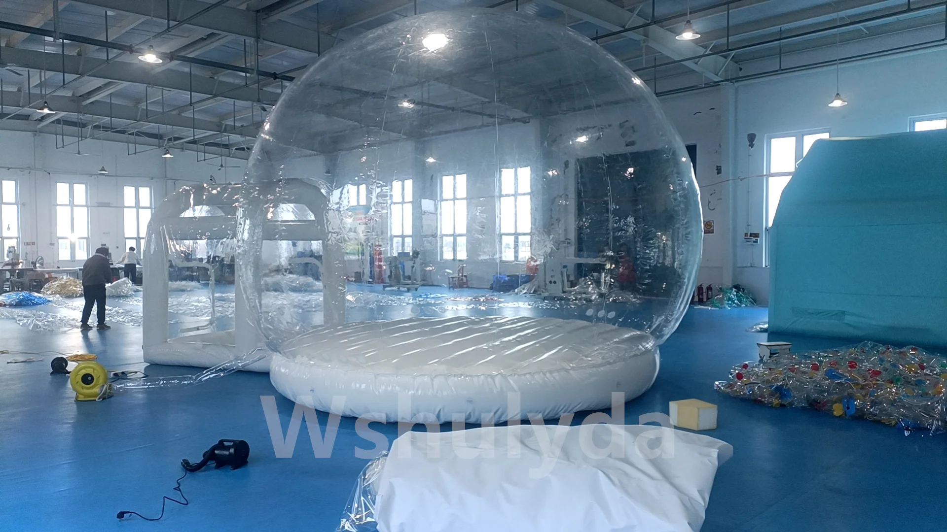 5m Inflatable Bubble House Transparent Inflatable Balloons House Giant ...