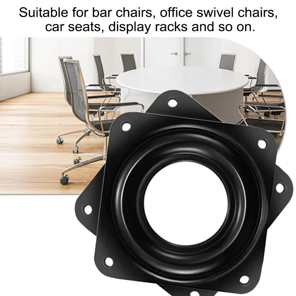 3-4-6-Inch-Heavy-Duty-Steel-360-Degrees-Rotating-Seat-Swivel-Base-Mount ...