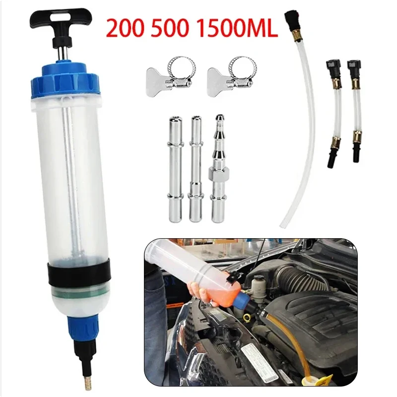 200-500-1500ML-Car-Oil-Fluid-Extractor-Manual-Suction-Vacuum-Extractor ...