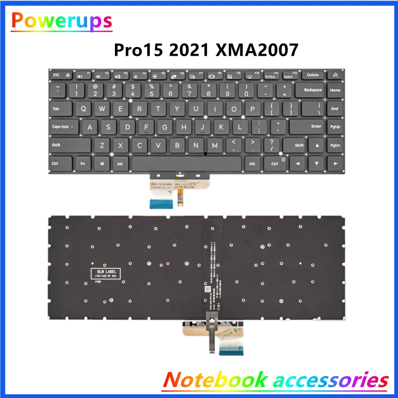 New-Original-Laptop-US-Backlight-Keyboard-For-MI-Xiaomi-Redmibook-Pro15 ...