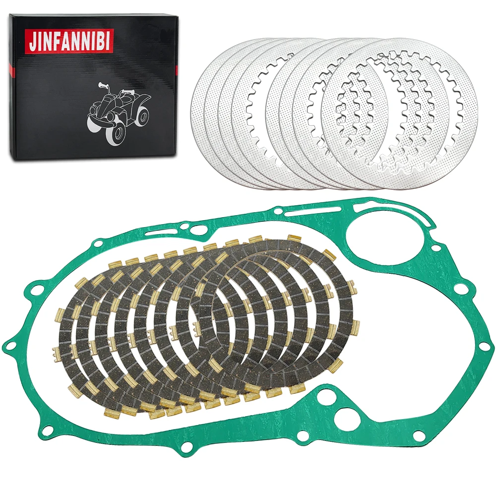 Complete Clutch Kit Heavy Duty Springs and Clutch Cover Gasket Compatible for YAMAHA V STAR 1100 ...