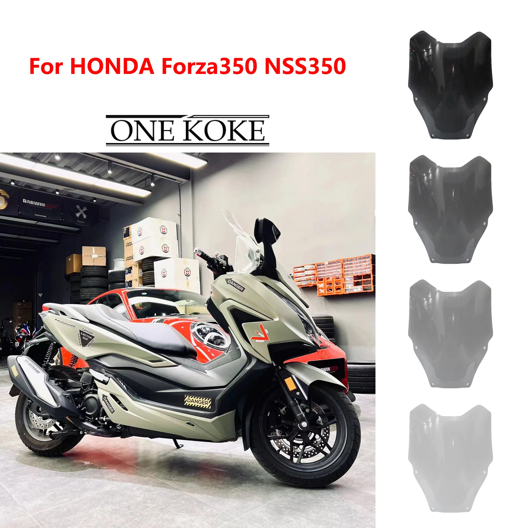 Motorcycle Accessories For HONDA Forza350 NSS350 Forza 350 Short ...