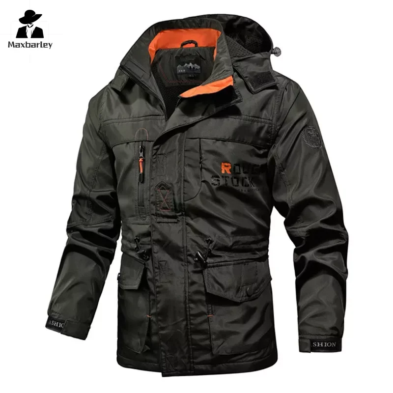 Men-Hooded-Outdoor-Working-Jackets-Spring-Autumn-Thin-Windproof-And ...