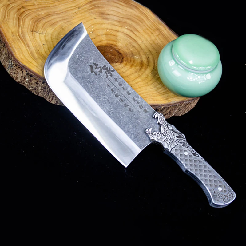 8-5-Inch-Big-Knife-Machete-Hatchet-Chop-Butcher-Longquan-Kitchen-Knives ...