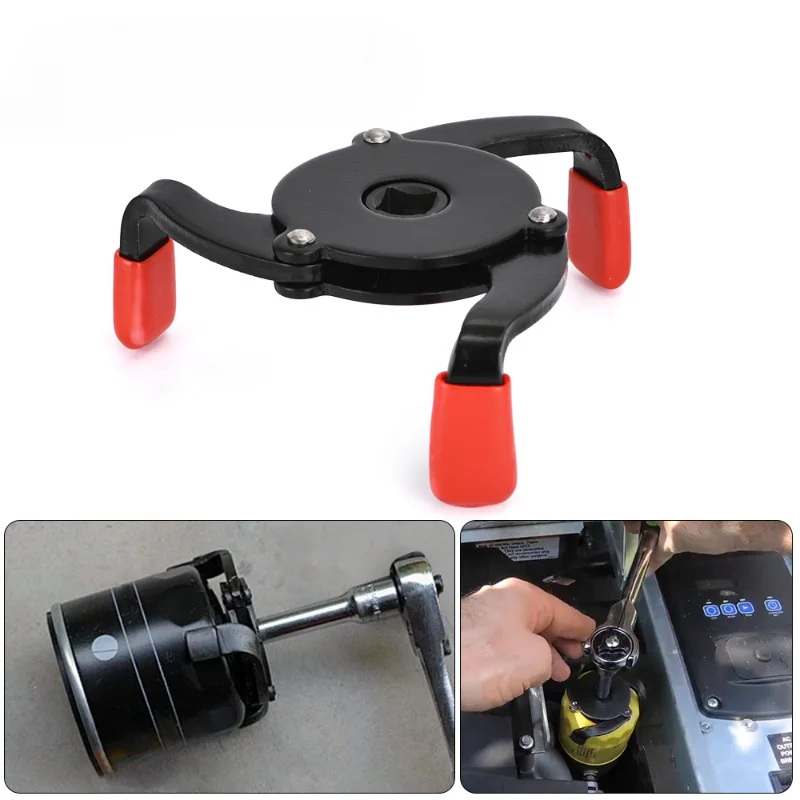 High Quality Universal 3 Jaw 3/8" Car Adjustable Oil Filter Remover ...