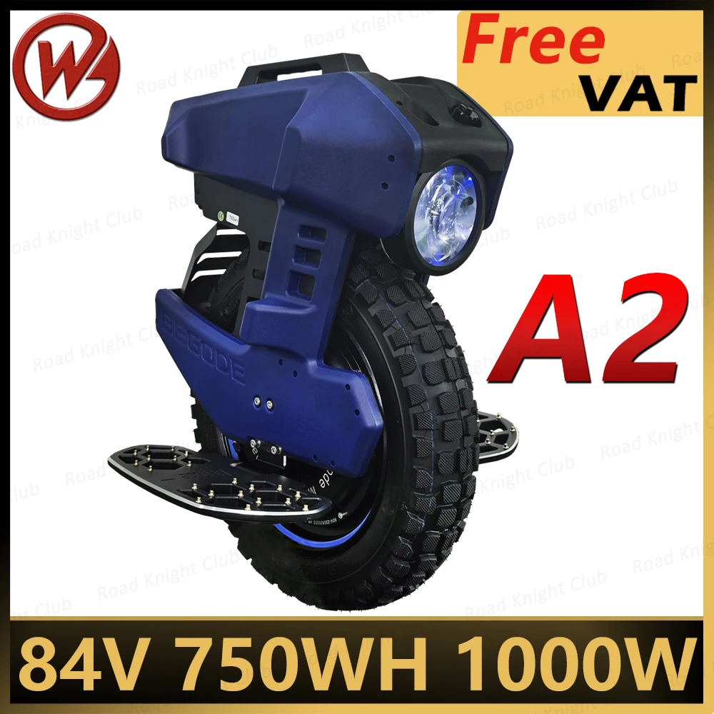NEW-Begode-A2-Electric-Unicycle-Gotway-84V-750Wh-1000W-Begode-A2-53km-h ...